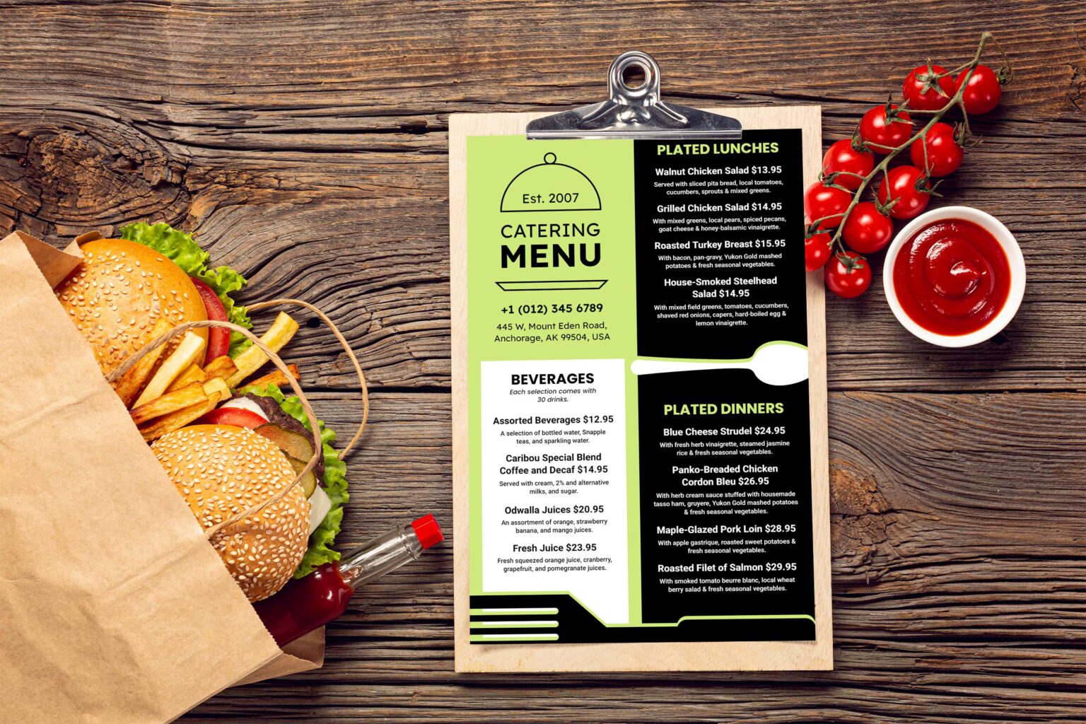20+ Catering Menu Ideas and Best Practices | Lisi