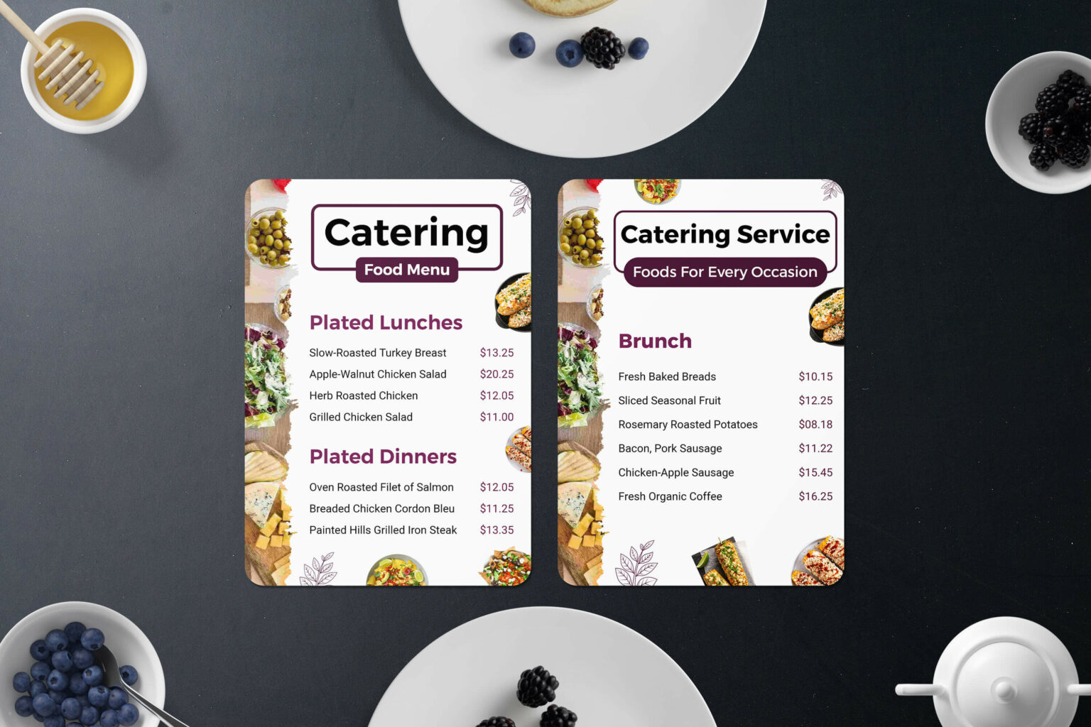 20+ Catering Menu Ideas and Best Practices | Lisi