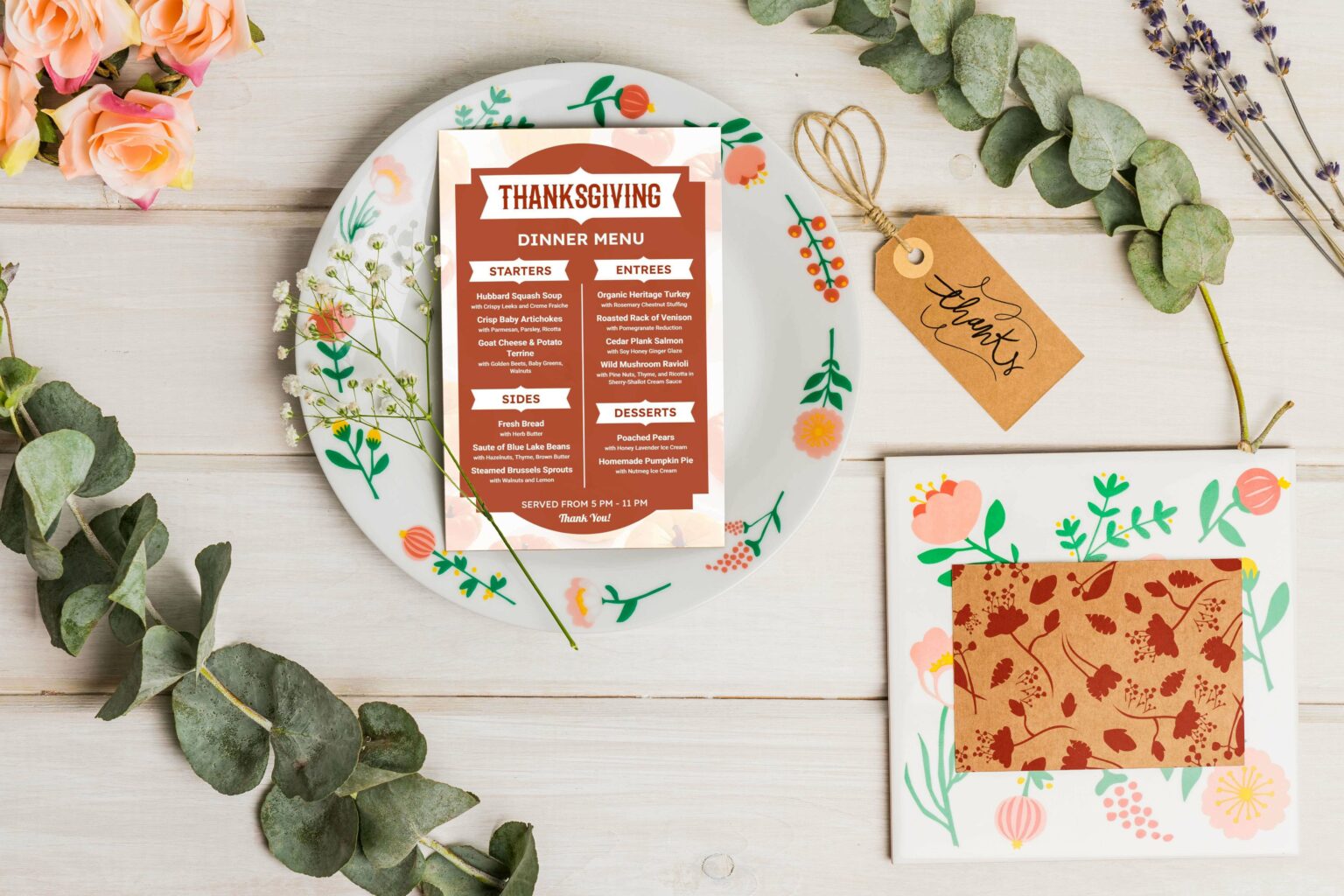 Festival Menu Design Ideas and Examples