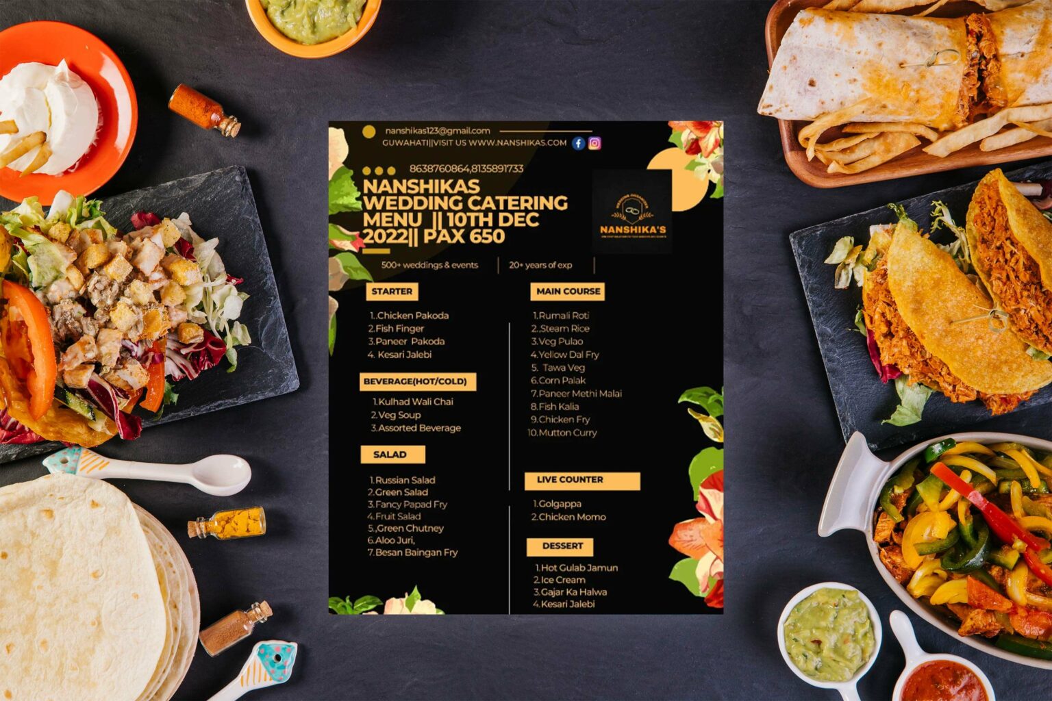 20+ Catering Menu Ideas and Best Practices | Lisi