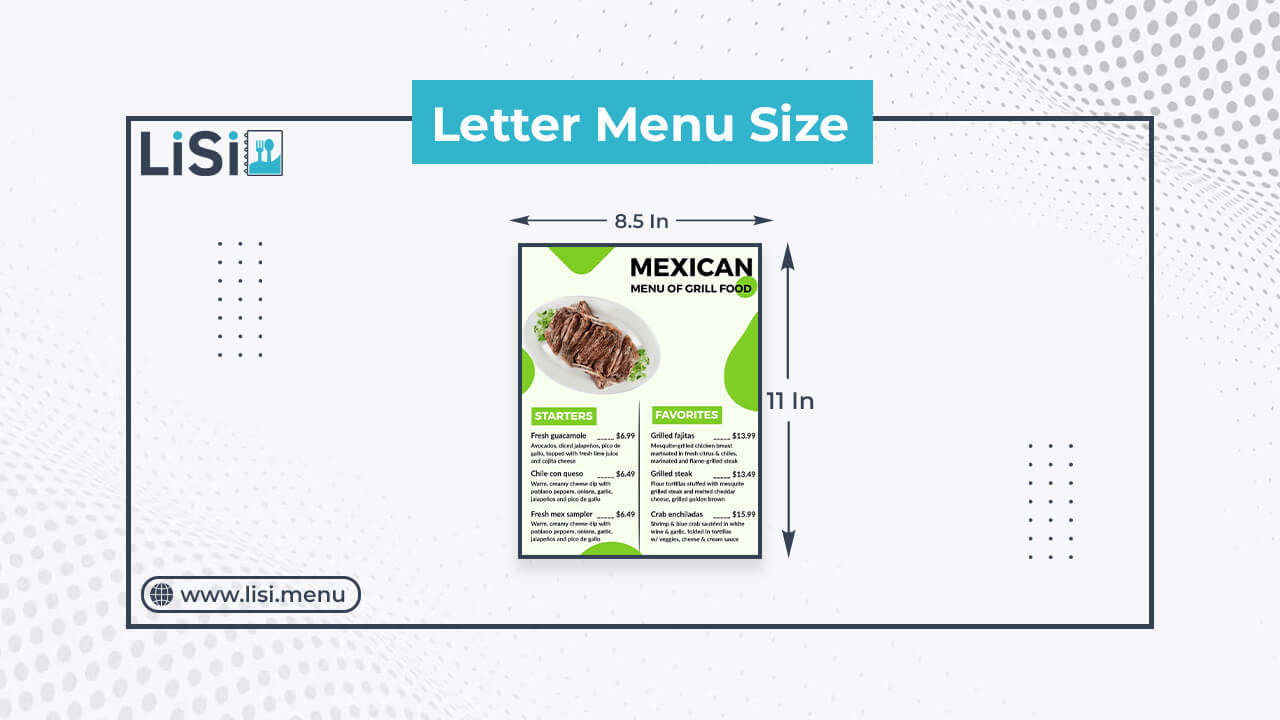 Menu Size Guide to Help You to Choose for Your Next Menu