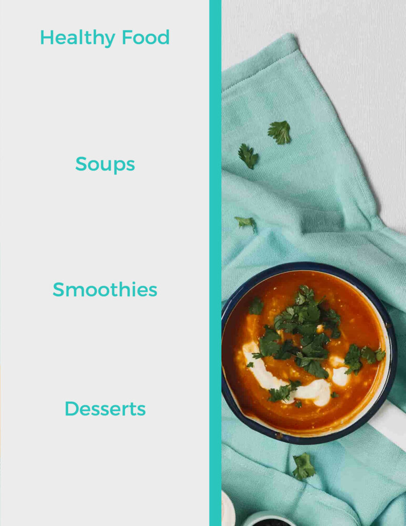 Free Customizable Blank Menu Templates