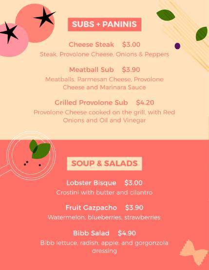 Fancy Menu Templates - Free | Editable | Downloadable