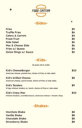 Burger Menu Templates - Free | Customizable | Downloadable