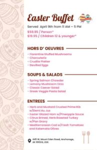 Easter Menu Templates - Free | Editable | Downloadable
