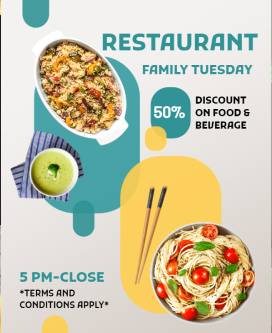 Restaurant Flyer Templates - Free | Printable | Downloadable