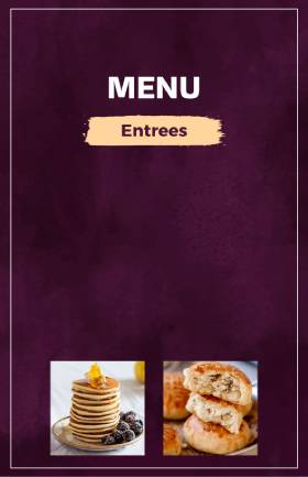 Blank Menu Templates: Explore Design Ideas, Examples and More