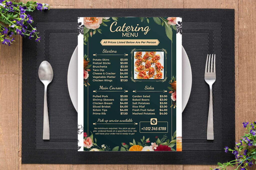 20+ Catering Menu Ideas and Best Practices | Lisi