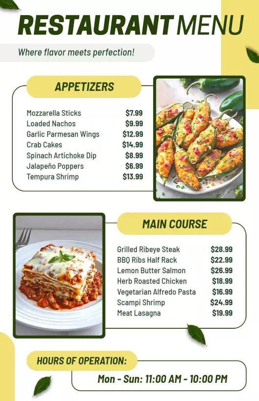 How to Make a Restaurant Menu? [Step-by-Step Guide]